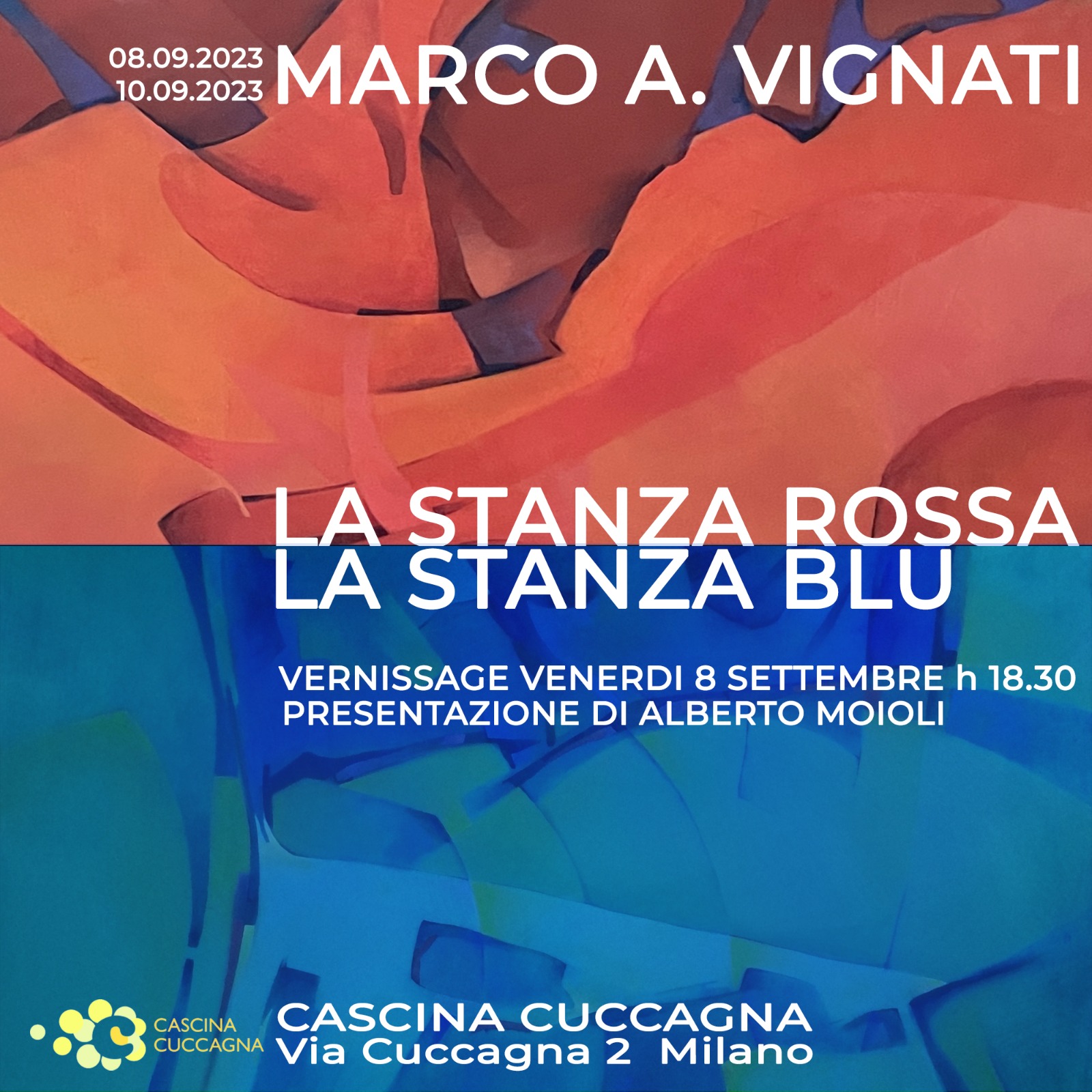 La stanza rossa e la stanza blu di Marco A. Vignati - ALBERTO MOIOLI