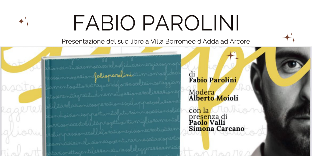 FABIO PAROLINI - Presentazione del libro ad Arcore - ALBERTO MOIOLI